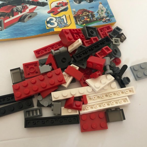 Lego | Toys | Lego Creator 313 Red Thunder 3 In 1 Complete Bonus 2 ...